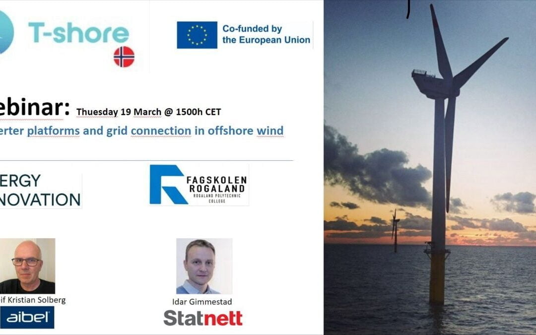 WEBINAR Converter platform and grid connection in offshore wind ... WEBINAR Converter platform and grid connection in offshore wind ...